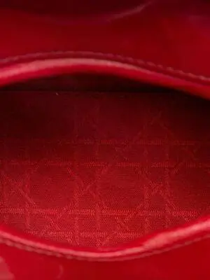 Dior 2014 Medium Patent Cannage Lady Satchel