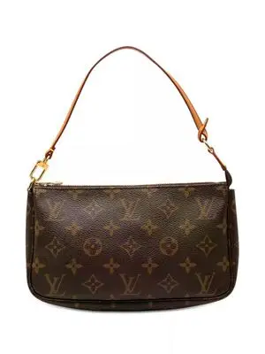 LOUIS VUITTON 2003 Monogram Pochette Accessoires - Brown