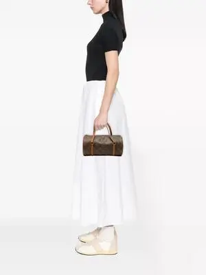 LOUIS VUITTON 1994 Monogram Papillon 26 Handbag - Brown