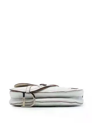 Dior 2002 Leather Double Saddle Crossbody Bag
