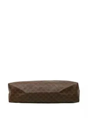 Celine 2000-2025 Macadam Coated Canvas Clutch