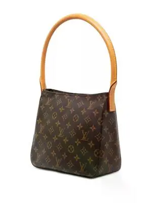 LOUIS VUITTON 2001 Monogram Looping Mm