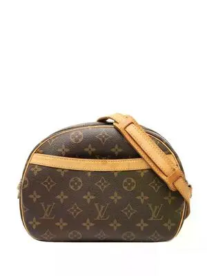 LOUIS VUITTON 2003 Monogram Blois Crossbody Bag - Brown