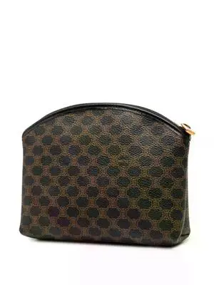 Celine 1997 Macadam Coated Canvas Pouch