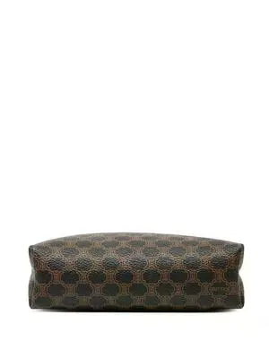 Celine 1997 Macadam Coated Canvas Pouch