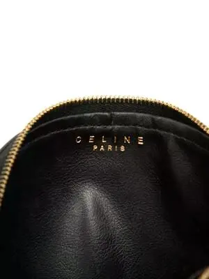 Celine 1997 Macadam Coated Canvas Pouch