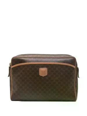 Celine 2013 Macadam Coated Canvas Clutch