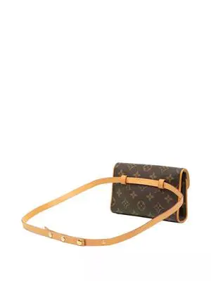 LOUIS VUITTON 2004 Monogram Pochette Florentine Belt Bag