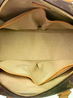 LOUIS VUITTON 2005 Monogram Trouville Handbag - Brown