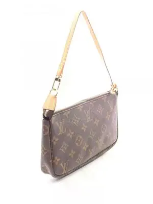 LOUIS VUITTON 2000 Monogram Pochette Accessoires - Brown