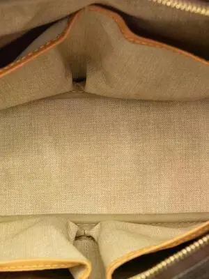LOUIS VUITTON 2004 Monogram Trouville Handbag - Brown