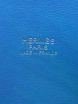 Hermès 2021-2026 Swift Bolide 27 Satchel - Blue
