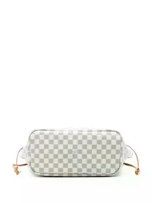 LOUIS VUITTON Damier Azur Neverfull Mm Tote Bag