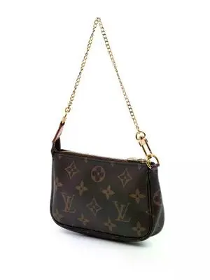LOUIS VUITTON Monogram Mini Pochette Accessoires Handbag