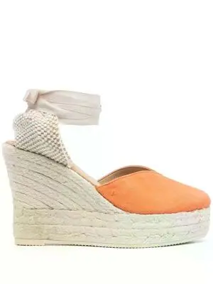Manebí Contrast-panel Espadrille Wedges