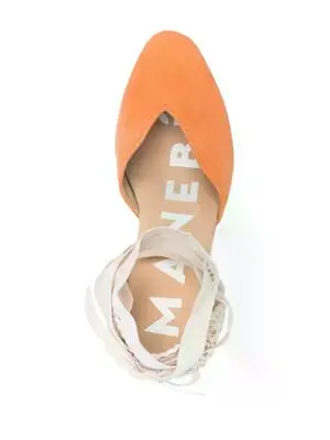 Manebí Contrast-panel Espadrille Wedges