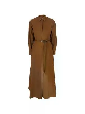 Max Mara Belted Shirt Dress