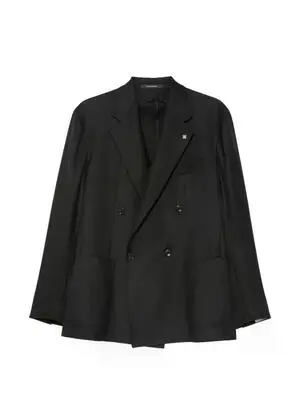 Tagliatore Double-breasted Peaked Lapel Jacket