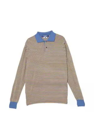 Junya Watanabe Striped Polo Shirt