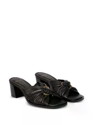 Paul Smith Monivae Knotted Leather Sandals - Black