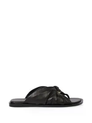 Paul Smith Lorrha Leather Sandals - Brown