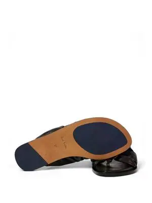 Paul Smith Lorrha Leather Sandals - Brown