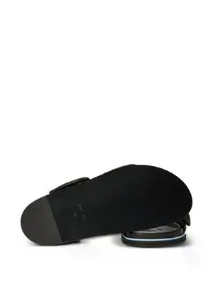 Paul Smith Camolin Gathered Sandals - Brown