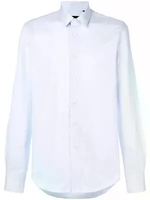 DELL'OGLIO Curved Hem Shirt