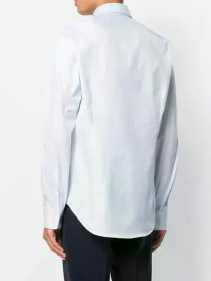 DELL'OGLIO Curved Hem Shirt