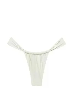 MONTCE Ruffled Bikini Bottoms - Blue