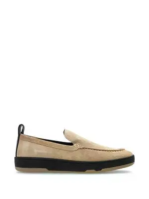 LANVIN Suede Slip-on Loafers