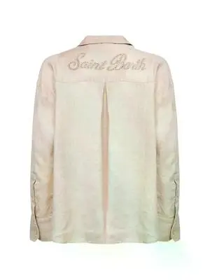 MC2 SAINT BARTH Chest-pocket Linen Shirt