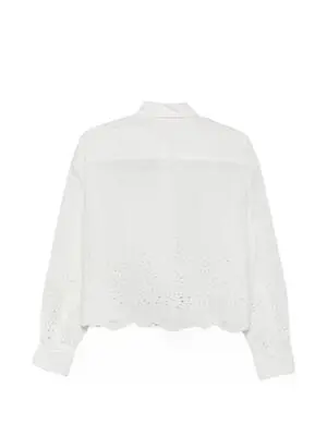 MC2 SAINT BARTH Oriane Scalloped-hem Shirt