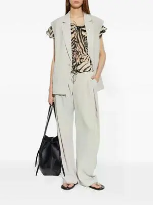 IRO PARIS Pleated Wide-leg Trousers