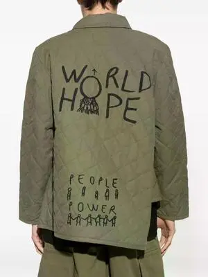 Comme Des Garçons Quilted Asymmetric Jacket