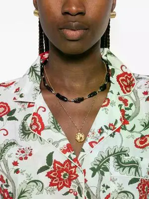 ELLEBLEU Floral-print Shorts Set
