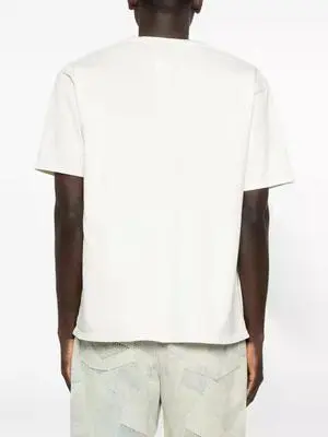 Rhude Crew Neck T-shirts - Neutrals