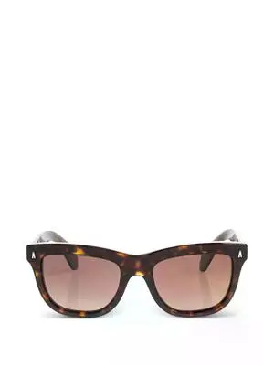 Moncler Tortoiseshell Square Frame Sunglasses - Brown