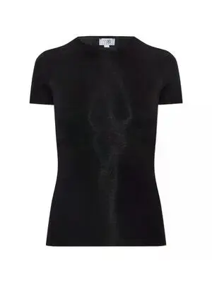 MAISON MARGIELA Shimmer-effect Short-sleeve T-shirt