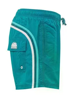 Sundek Triple-stripe Boardshorts