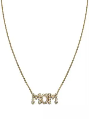 MARIA BLACK Mom Collet Lobster Claw Necklace - Gold