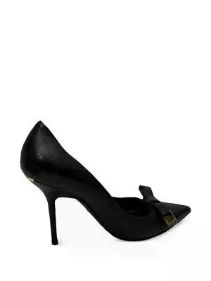 Burberry Bow-accent Pointed-toe Pumps