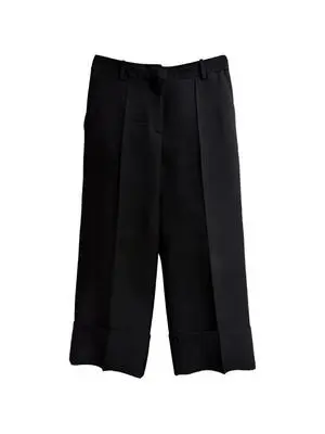 Valentino Garavani Pleated Cuffed-hem Trousers