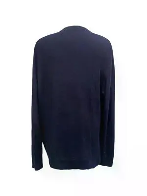 Loro Piana Knitted Round Neck Sweater - Blue