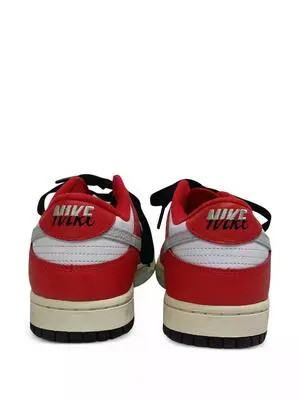 Nike Dunk Low Split Sneakers - Red
