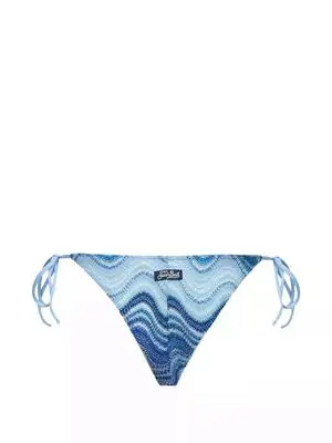 MC2 SAINT BARTH Wave-pattern Bikini Bottom