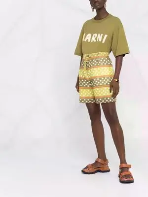 Marni Polka-dot Print Shorts