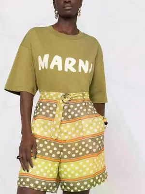 Marni Polka-dot Print Shorts