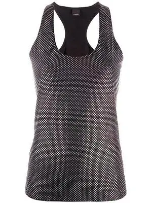 Pinko Strass Tank Top