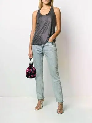 Pinko Strass Tank Top